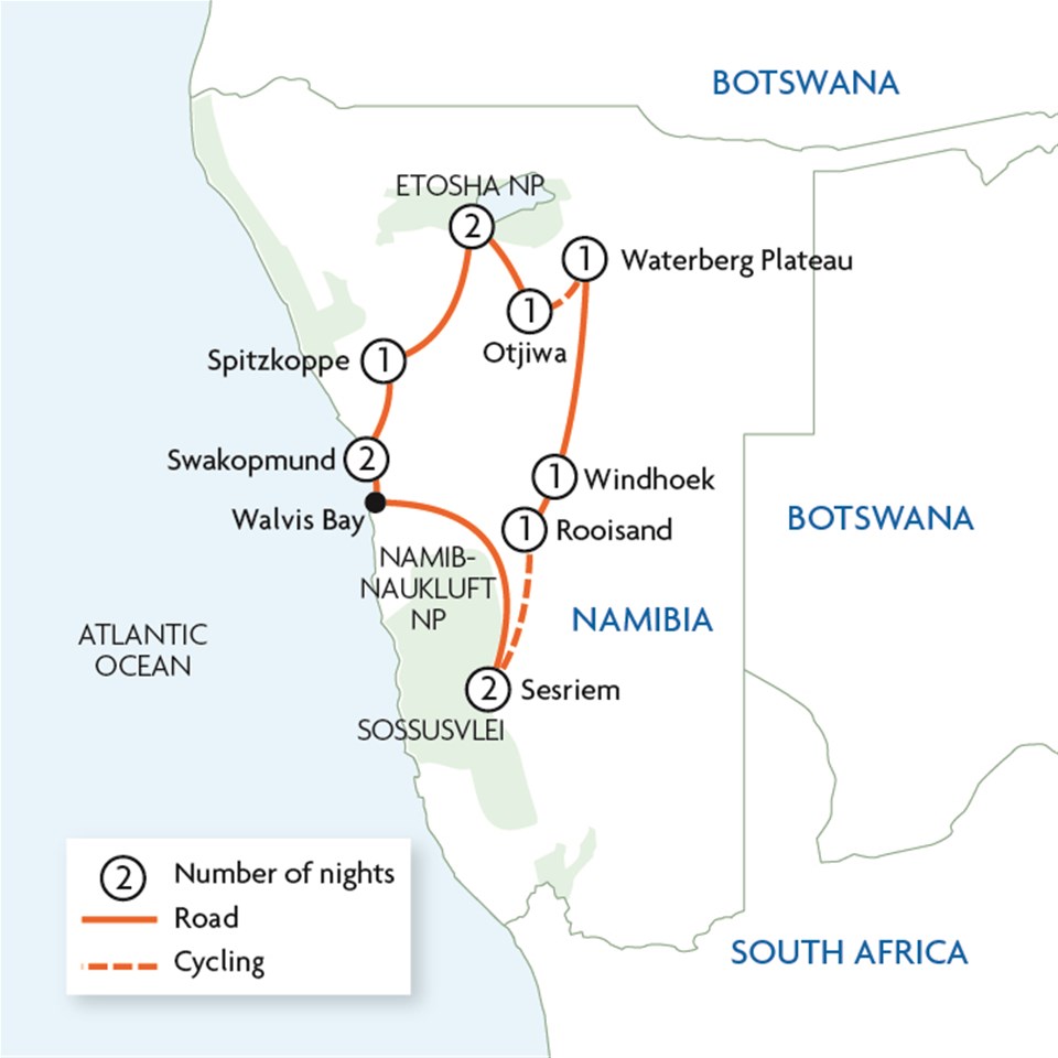 Cycle Namibia | Trailfinders Ireland